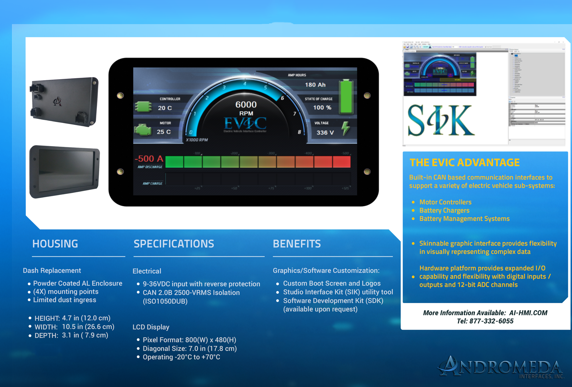 Andromeda Display for Orion Battery Management Systems at Evolve ...